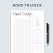 Mood Tracker | Emotion Tracker, Habit Tracker, Emotions Template ...