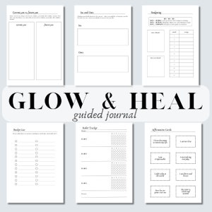 Heal & Glow: Guided Self-help Journal Prompts - Etsy