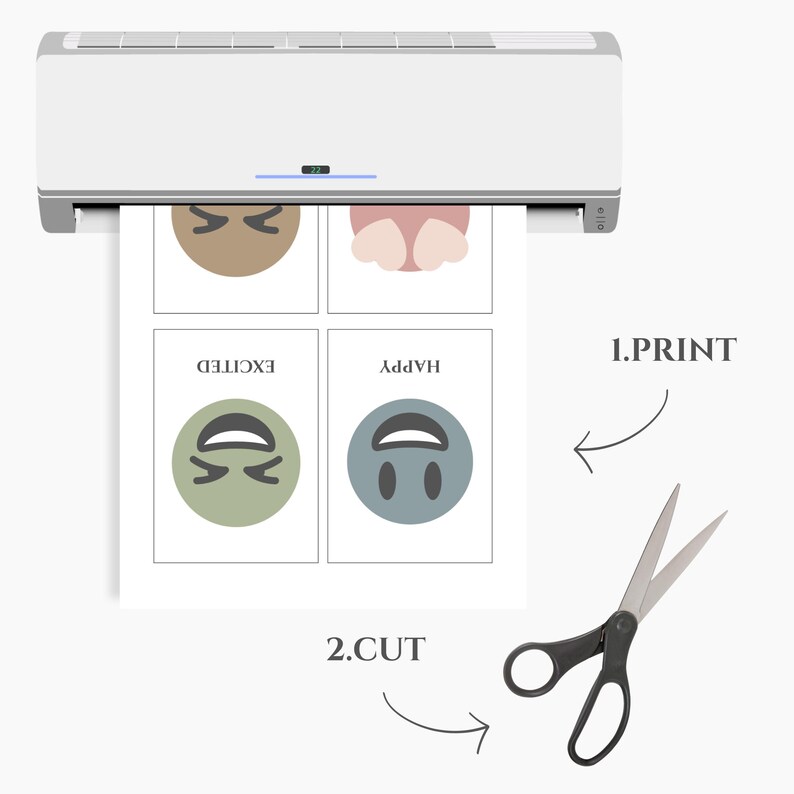 Emotion Flashcards: Feelings & Expressions Learning Set | Early ...
