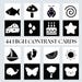 44 HIGH CONTRAST CARDS | Sensory Cards, Flash Cards, Infant Stimulation ...