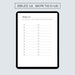 Bucket List Template | Life Goals, Check List, Printable Template, Wish ...