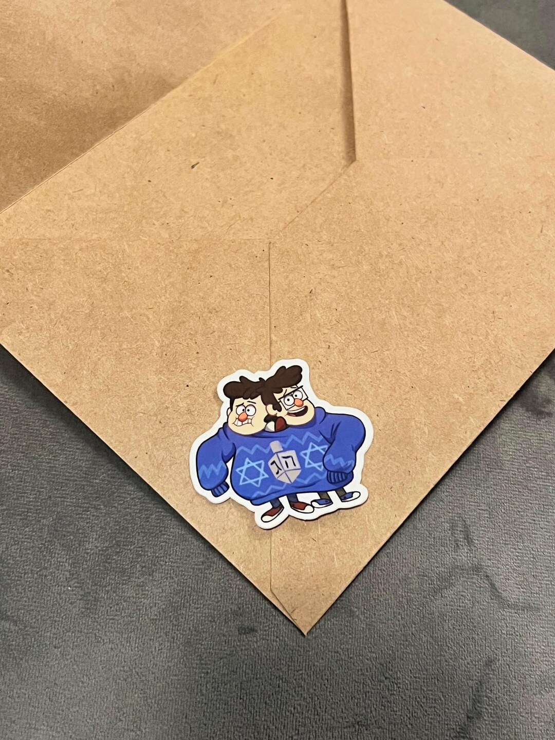 Gravity Falls Book of Bill Stan & Ford Hanukkah Vinyl Sticker - Etsy