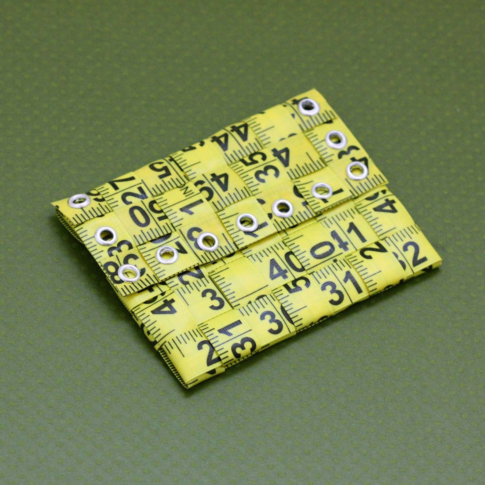 Tape Measure Coin Pouch in Bright Yellow Coin Purse or - Etsy