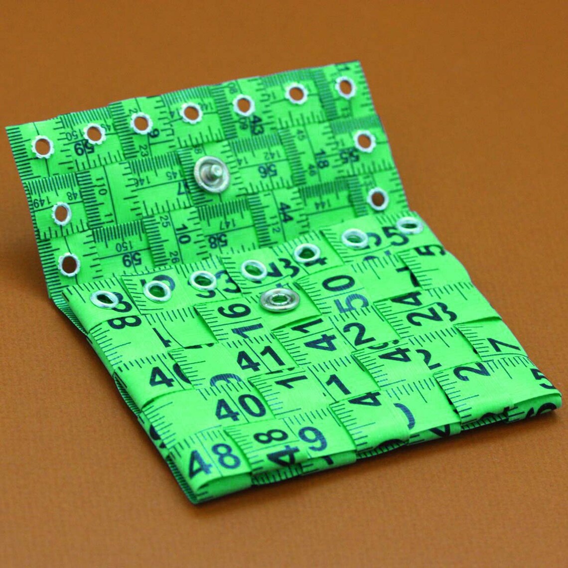 Tape Measure Coin Pouch in Green Coin Purse or Wallet | Etsy