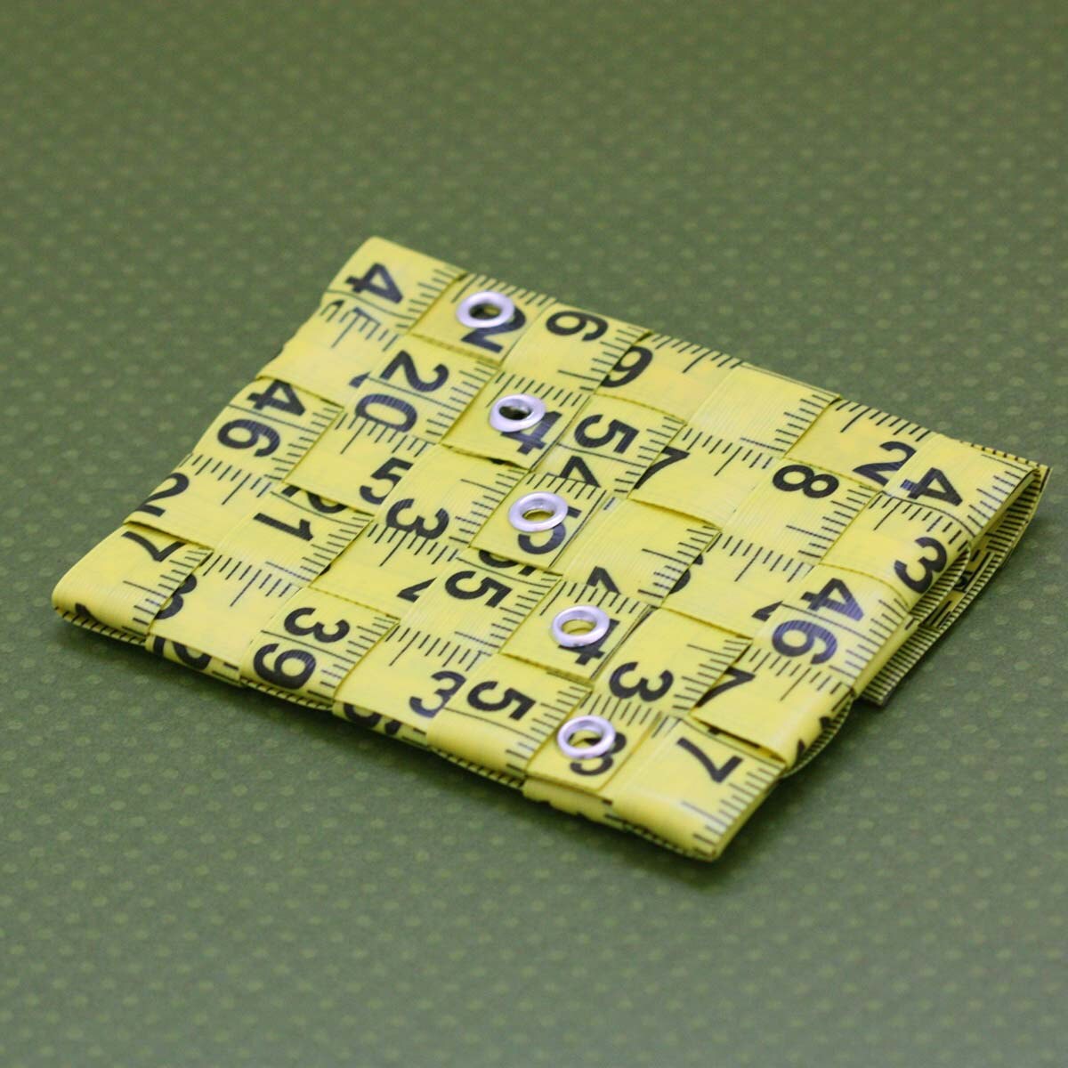 Tape Measure Coin Pouch in Bright Yellow Coin Purse or Wallet Created ...