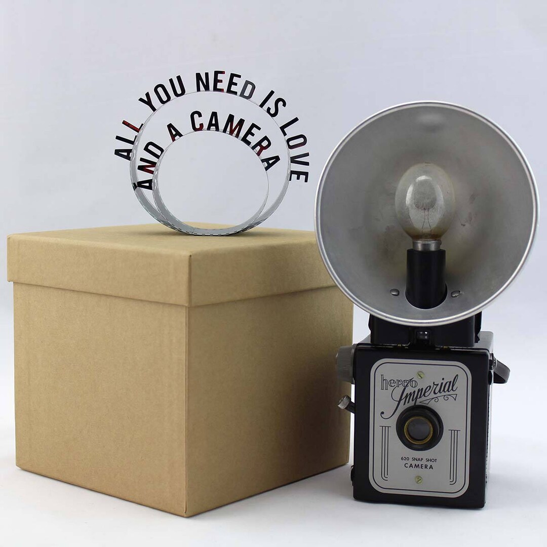 All You Need is Love and a Camera - Film Reel Gift Packaging Bow - Pop ...