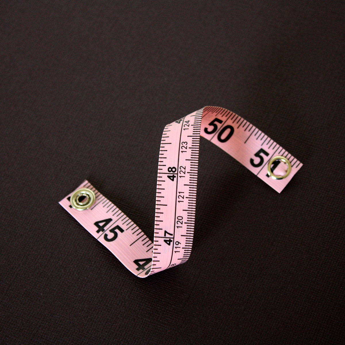Tape Measure Jewelry Set in Light Pink - Earrings and Bracelet ...