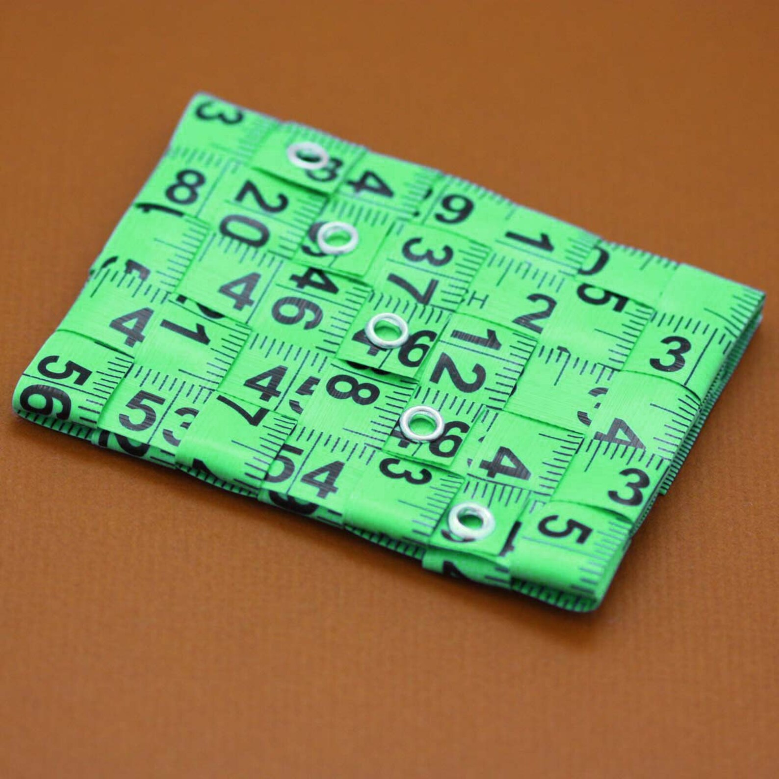 Tape Measure Coin Pouch in Green Coin Purse or Wallet | Etsy