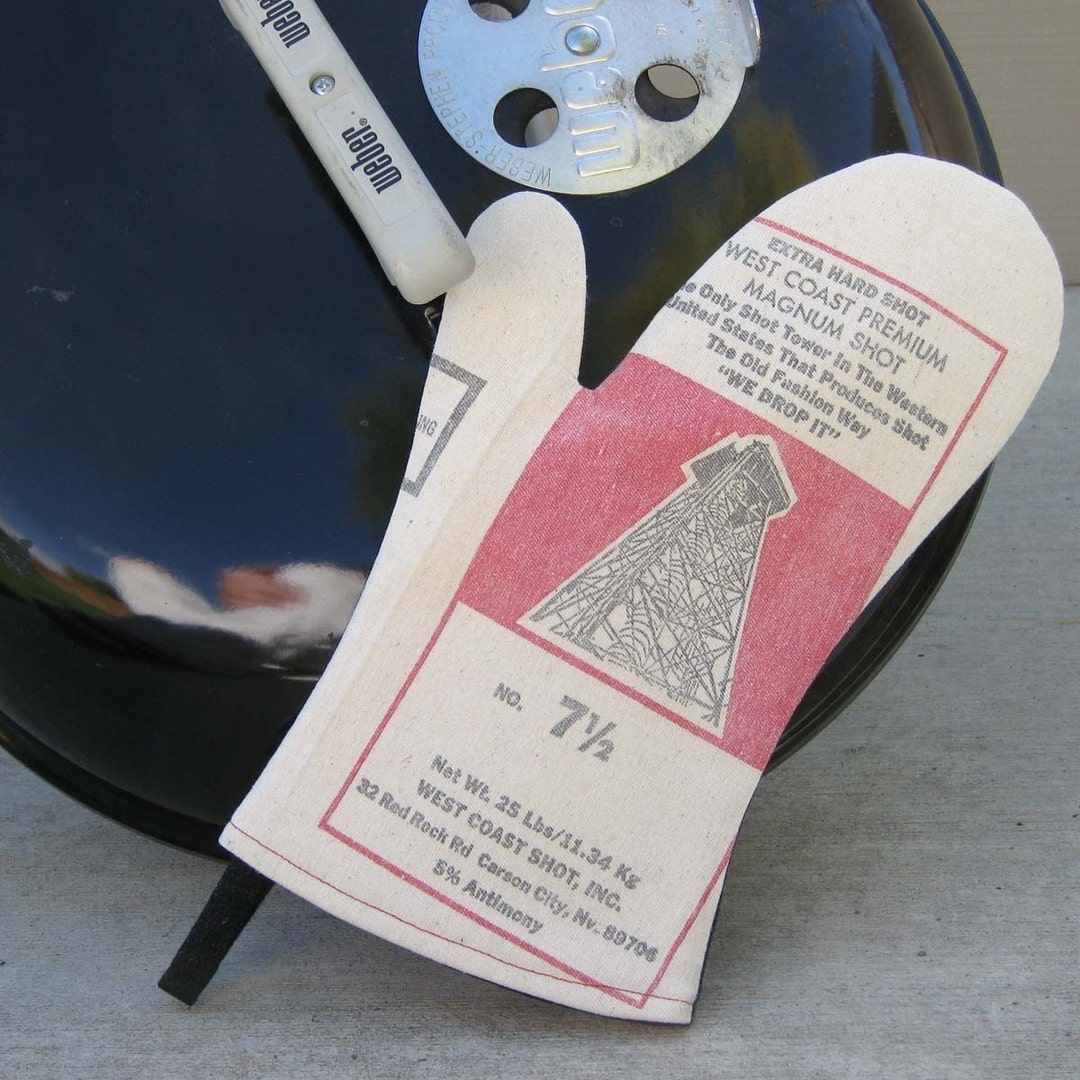 Hot Shot Upcycled Barbecue Mitt for Grilling, Dutch Oven or Kitchen ...