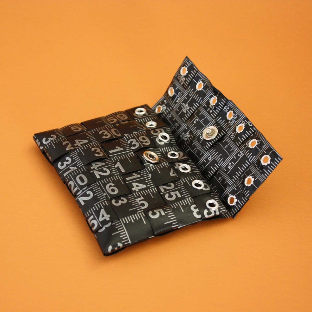 Tape Measure Coin Pouch in Black Coin Purse or Wallet | Etsy