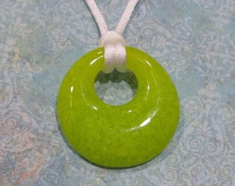 Lime Green Necklace | Etsy