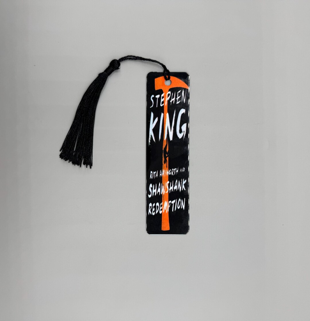 Shawshank Redemption Stephen King Inspired Metal Bookmark - Etsy