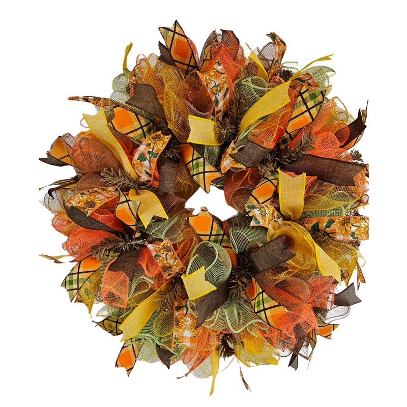 Ribbon Wreath - Etsy