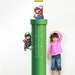 Peel and Stick Super Mario Bros Wall Decal Luigi Growth Chart Wall Art ...
