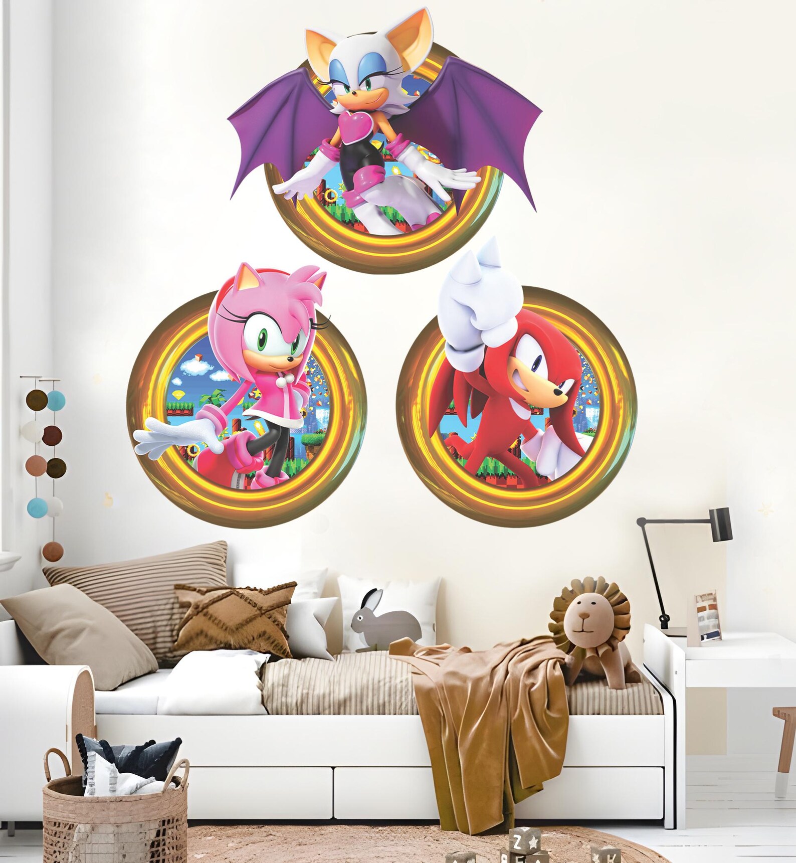 Super Sonic Wall Decal Sonic the Hedgehog Wall Art Nintendo Wall ...