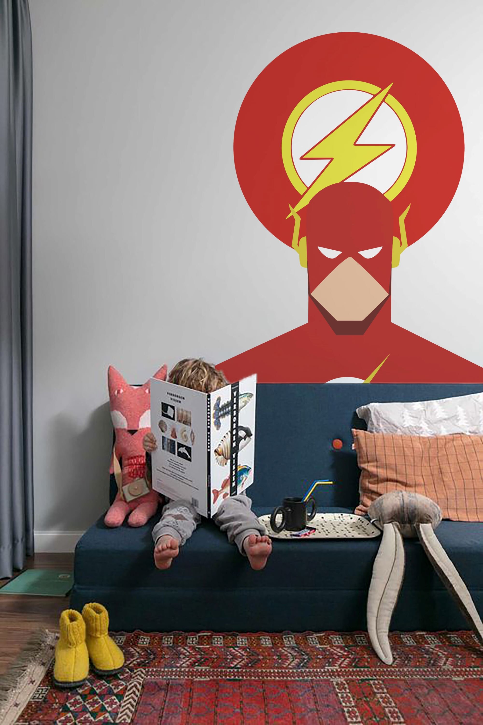 Removable Vinyl Superhero Wall Decal Avengers Wall Sticker for Playroom ...