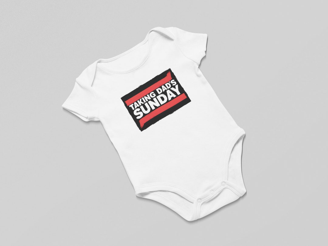 Taking Dad's Sunday Onesie Lyric Onesie Emo Baby Onesie Band Baby Rock ...