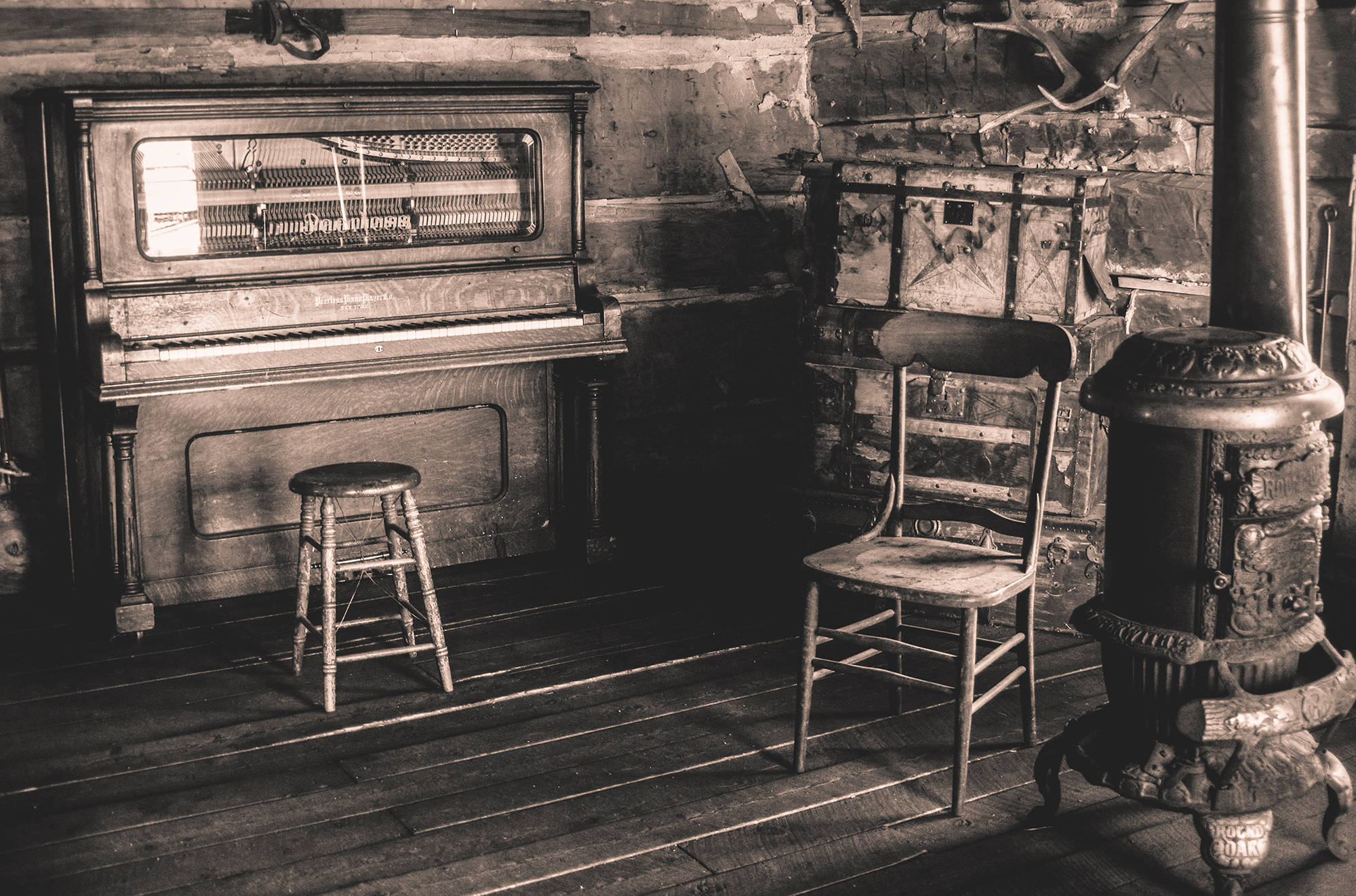 Old West Saloon Piano