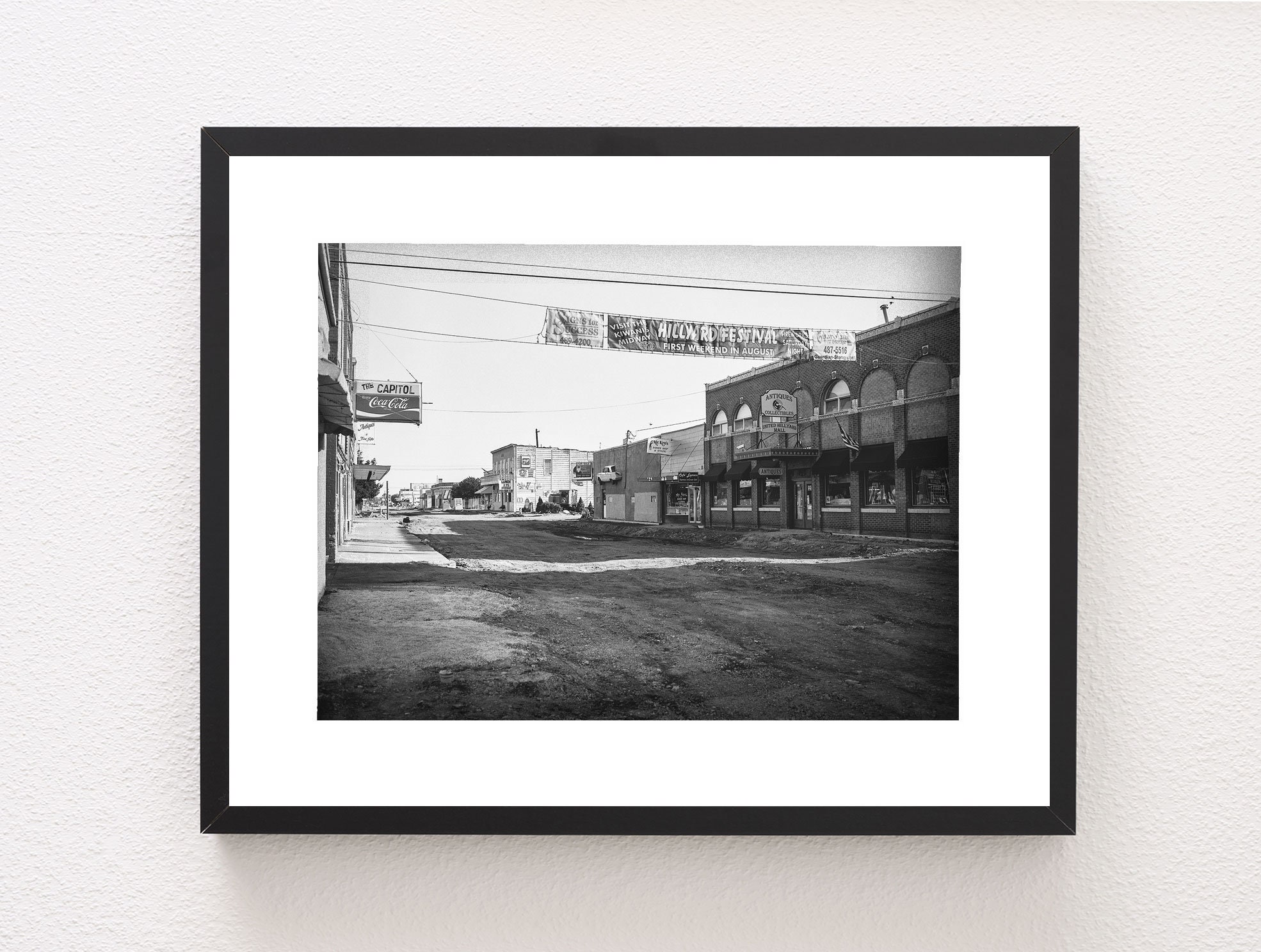 Downtown Hillyard Spokane Photography, Black and White Film Photo Print ...
