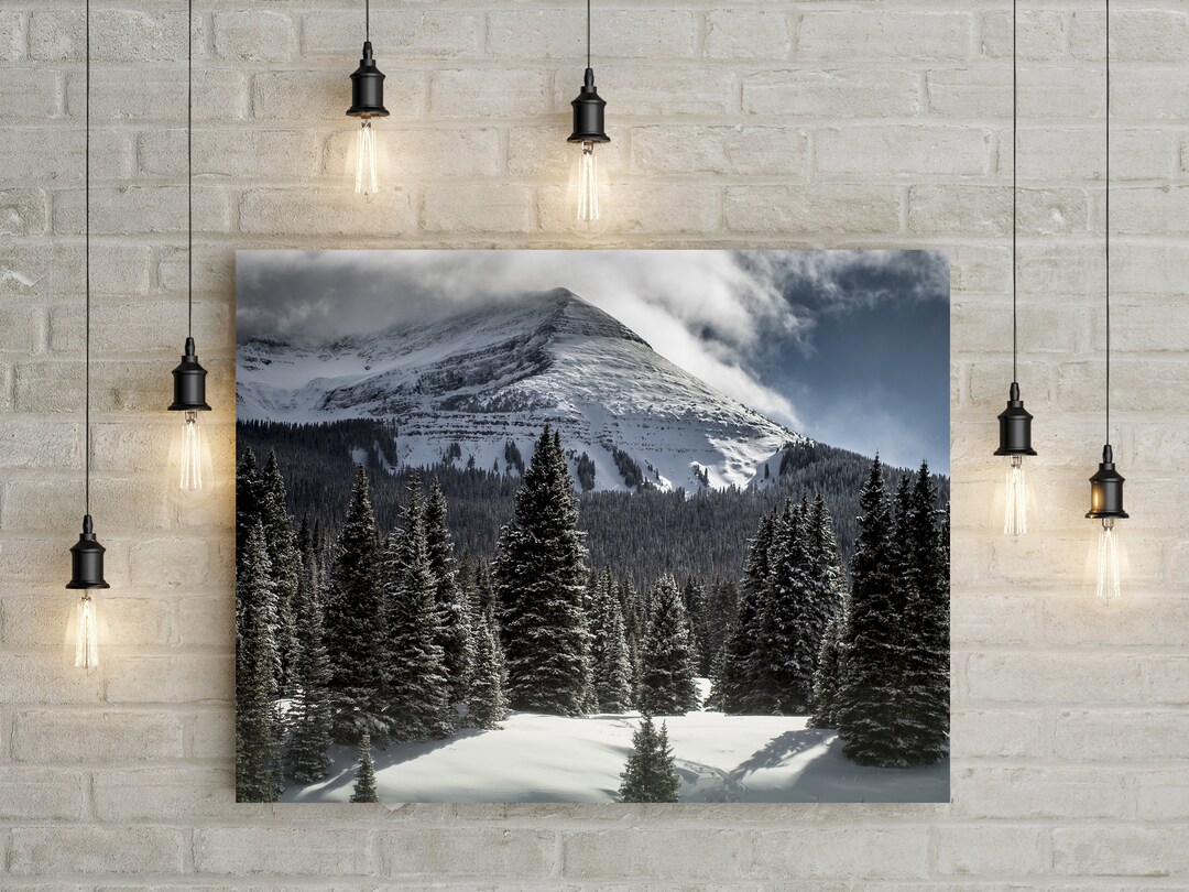 Mountain Summit Colorado Photo Print, Engineer Peak, Landscape Nature ...