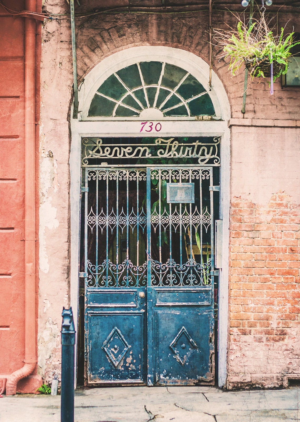 New Orleans Door Photography Rustic Door Photo Print French - Etsy