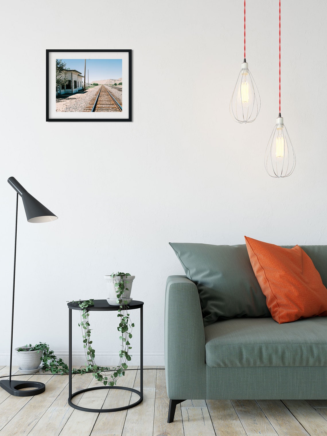 Ghost Town Train Tracks Photo Print, Utah Desert Rustic Photography ...