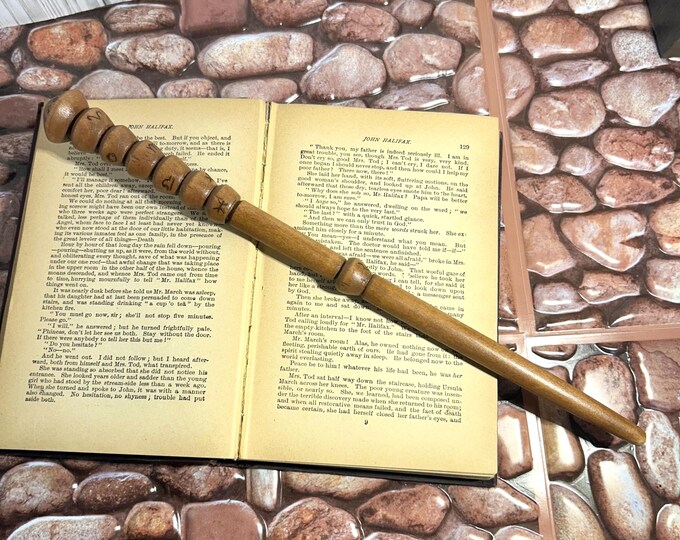 The Zodiac Wizard Wand 13 Inches Poplar Wood | Witches Wand ...
