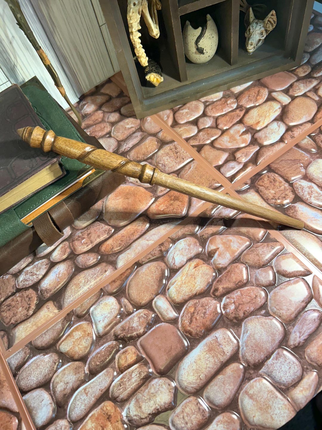 Twisted Wizard Wand 11.5 Inch | Wooden Wand | Mahogany Wood - Etsy