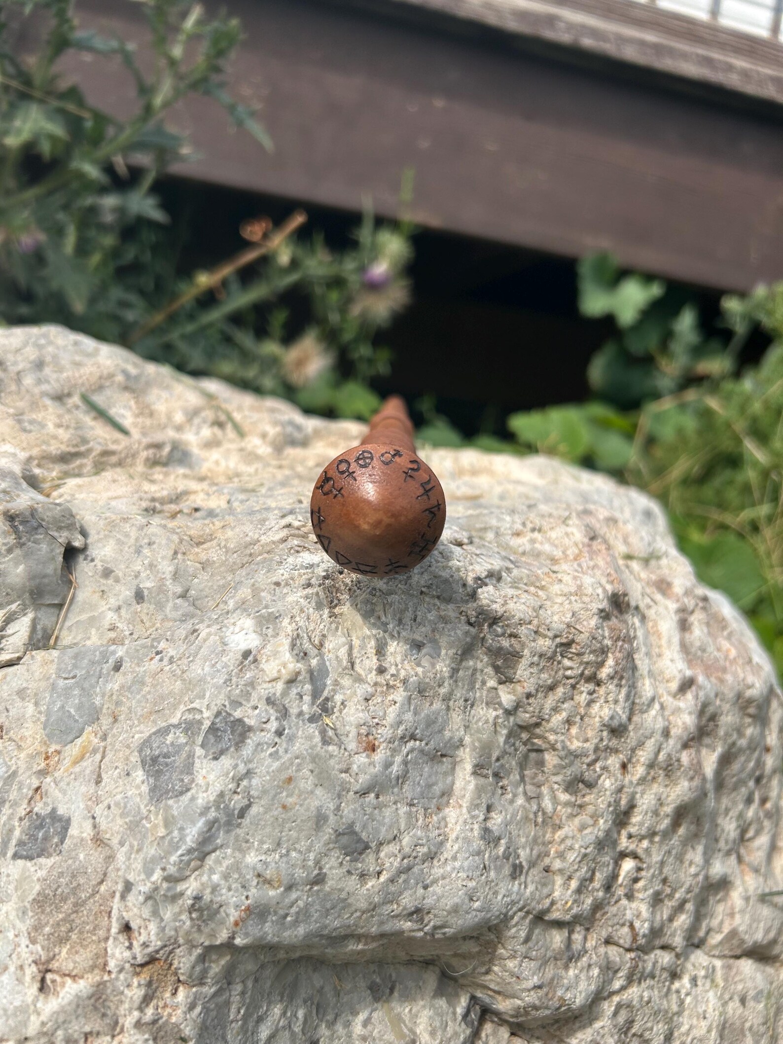 The Zodiac Wizard Wand 13 Inches Poplar Wood Witches Wand Astrological ...