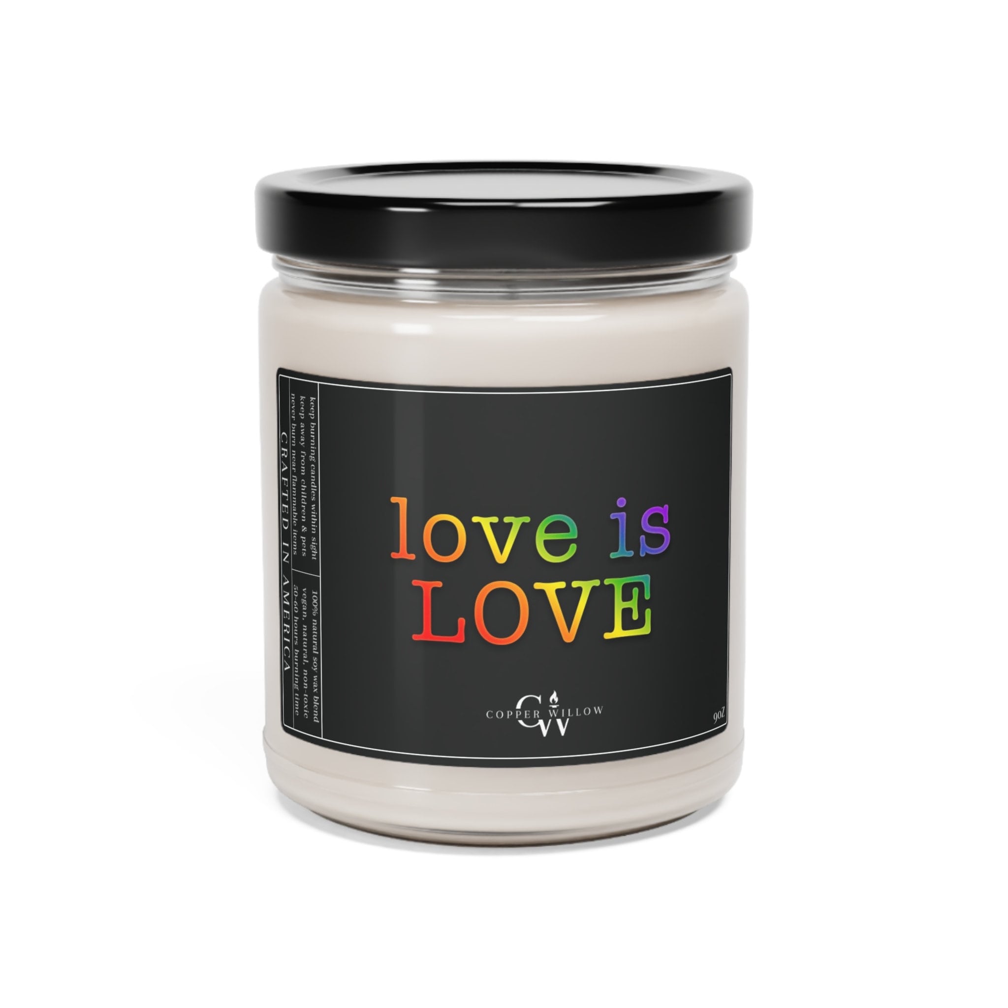 Love is Love LGBTQ Pride Month Ally Gift Candle - Etsy