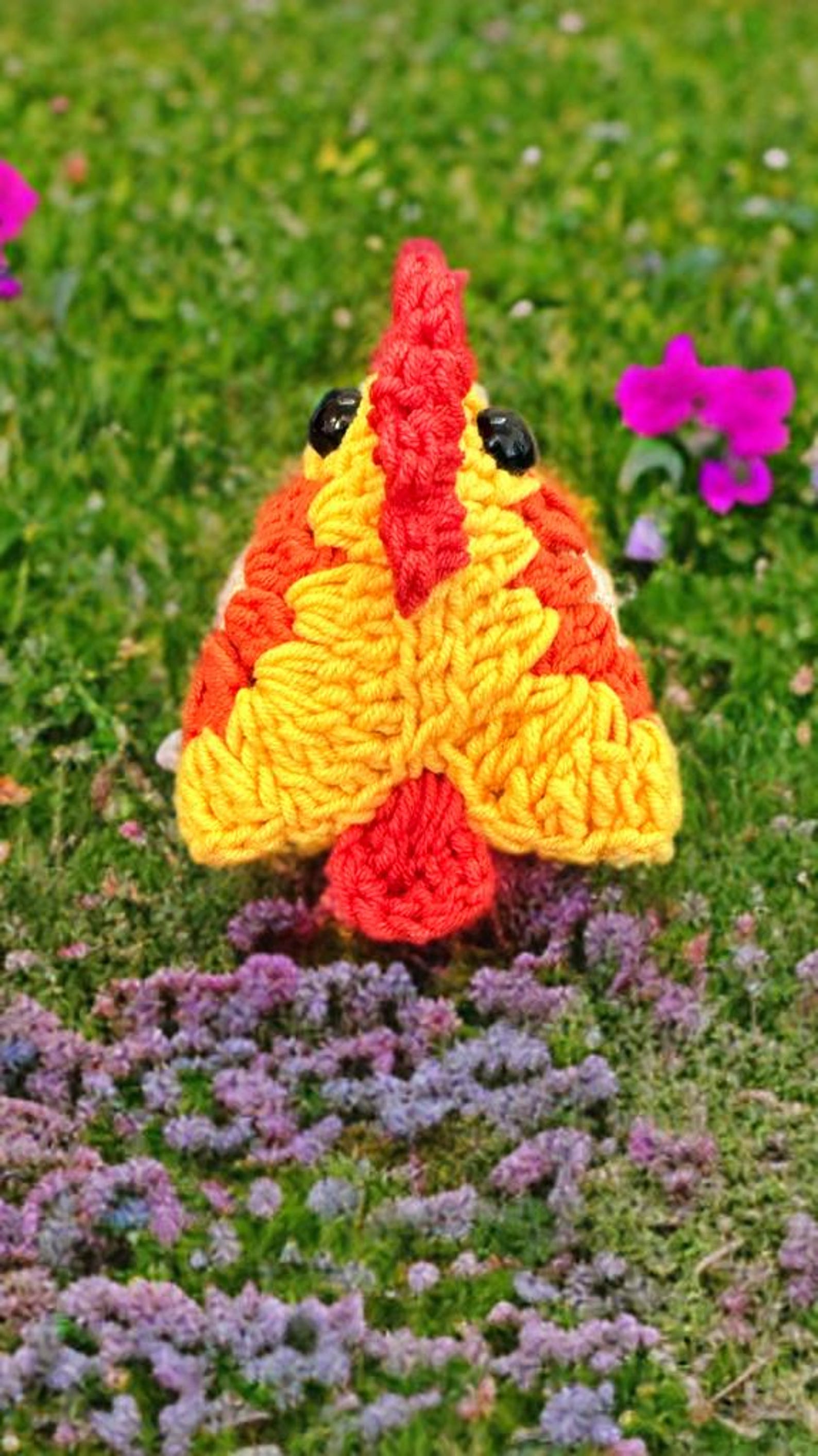 Fanny the Granny Square Chicken - Etsy