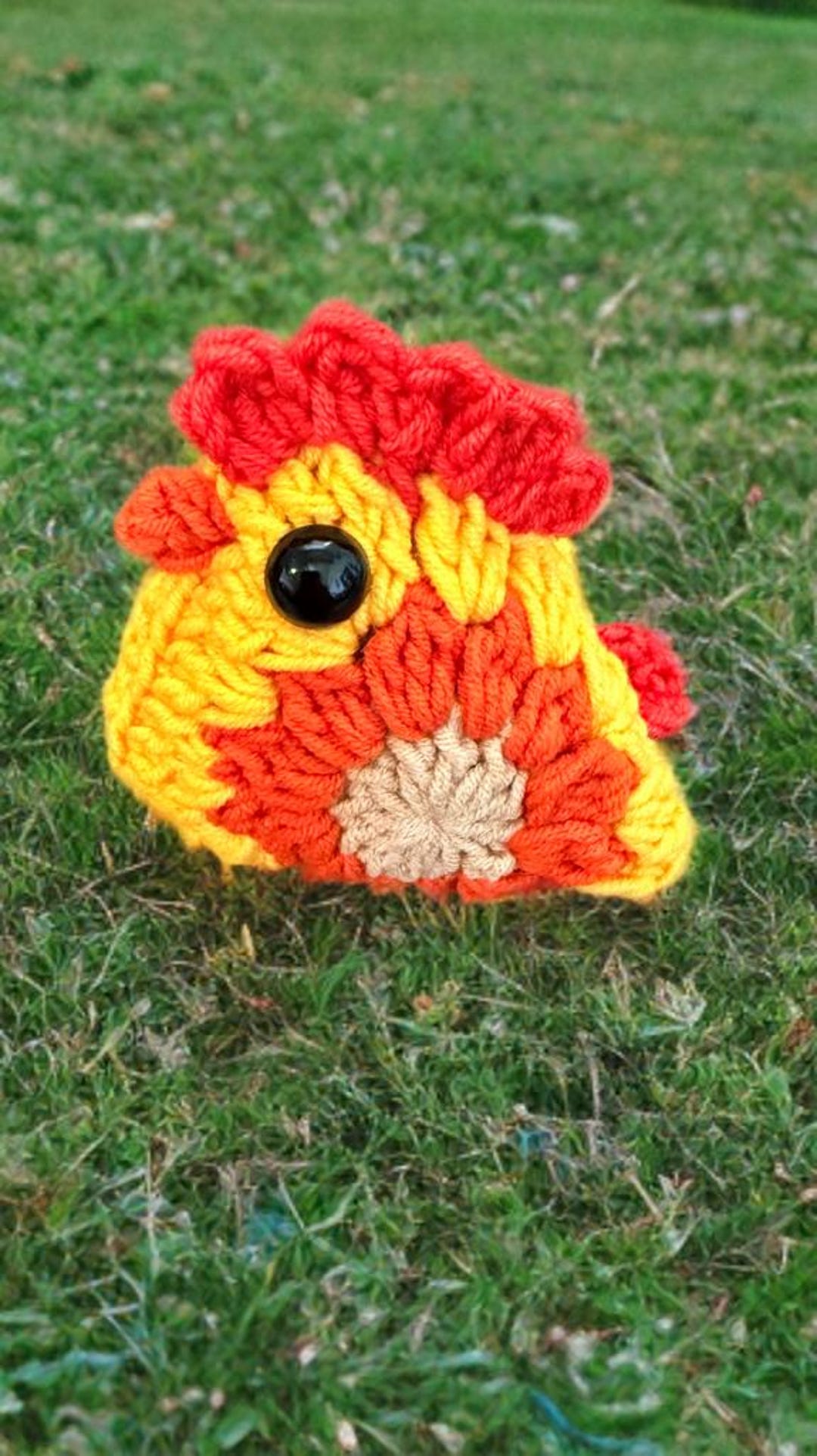 Fanny the Granny Square Chicken - Etsy