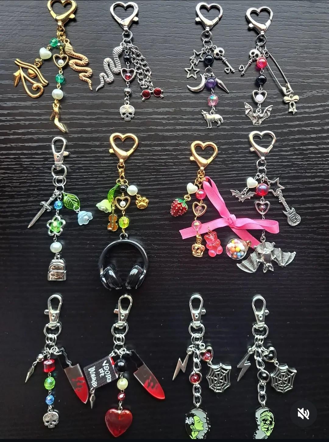 Couples/friendship Keychain Set: Monster High, Adventure Time, Horror ...