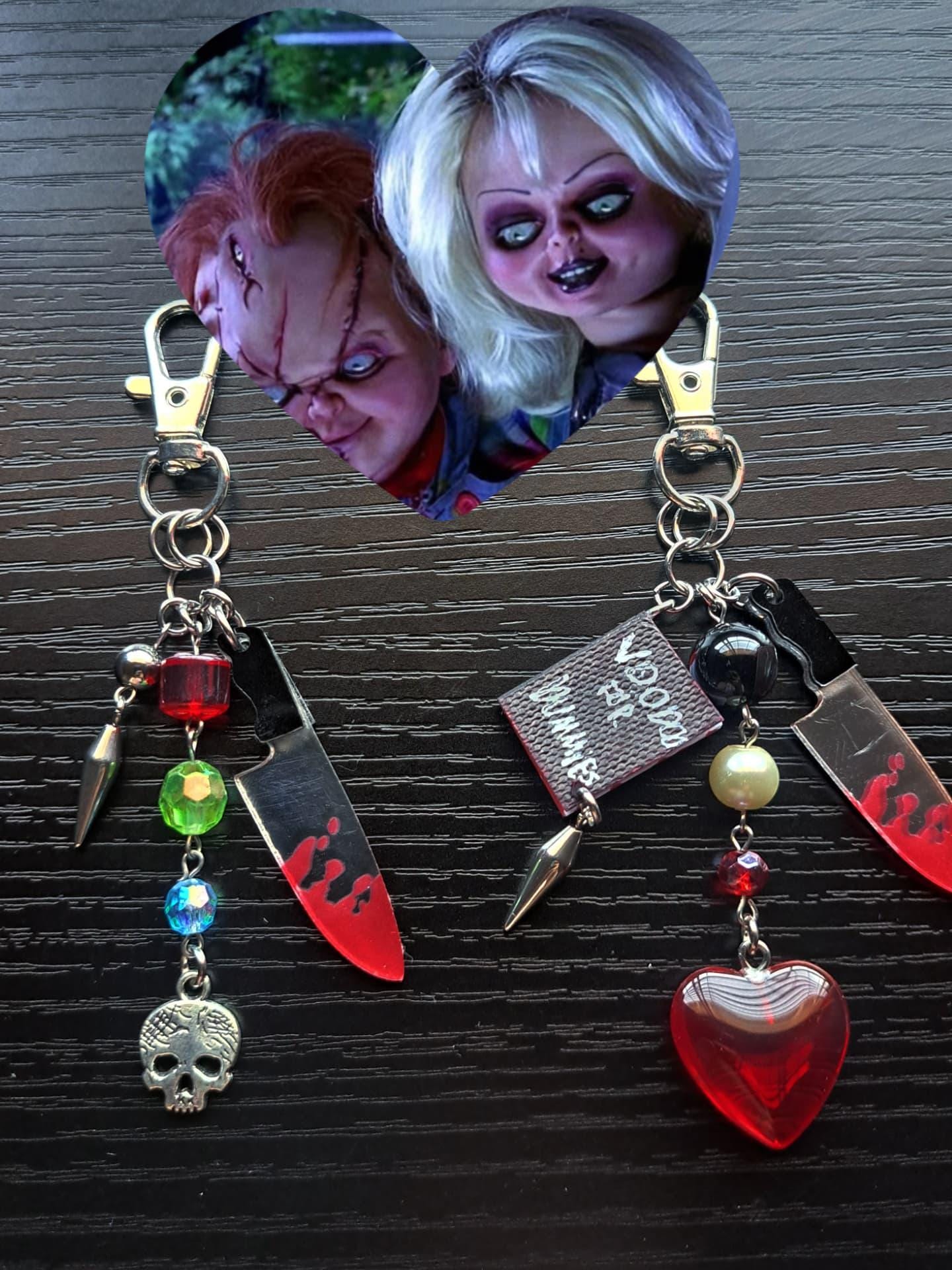 Couples/friendship Keychain Set: Monster High, Adventure Time, Horror ...