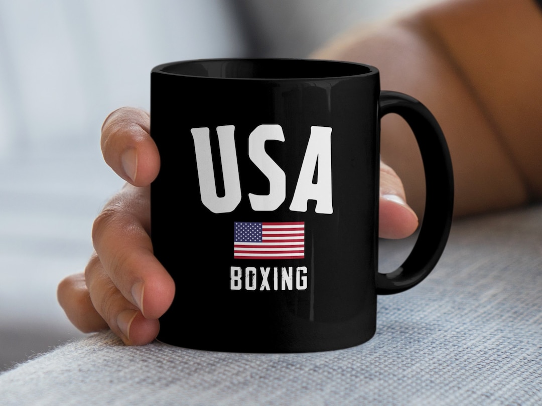 USA Boxing Mug, Paris Olympcs 2024, American Flag Mug, Boxing ...