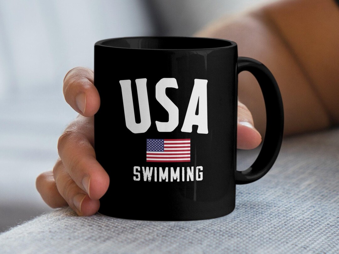 USA Swimming Mug, Paris Olympc 2024, Swimmer Gift, Swimming Team ...