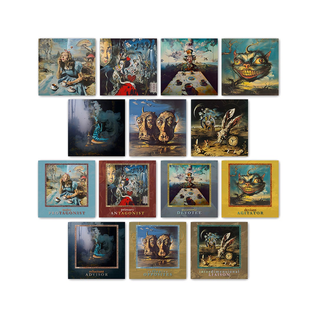 Alice in Wonderland - Inspired by Salvador Dali - 14-ITEM MEGA BUNDLE ...