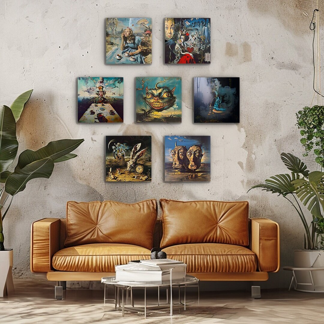 Alice in Wonderland, Inspired by Salvador Dali - CHARACTER BUNDLE - Etsy