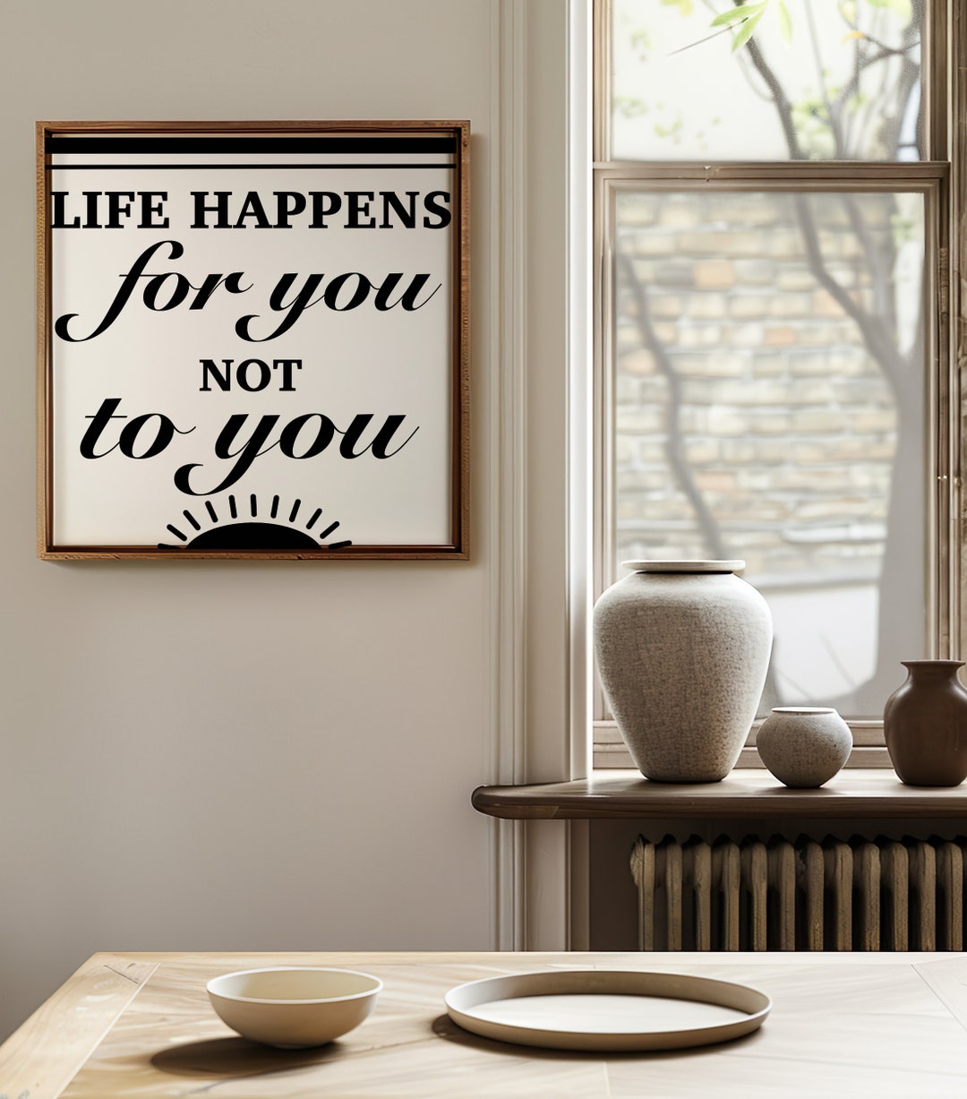 Inspirational Poster, Home Wall Art, Living Room Decor, Office Artwork ...