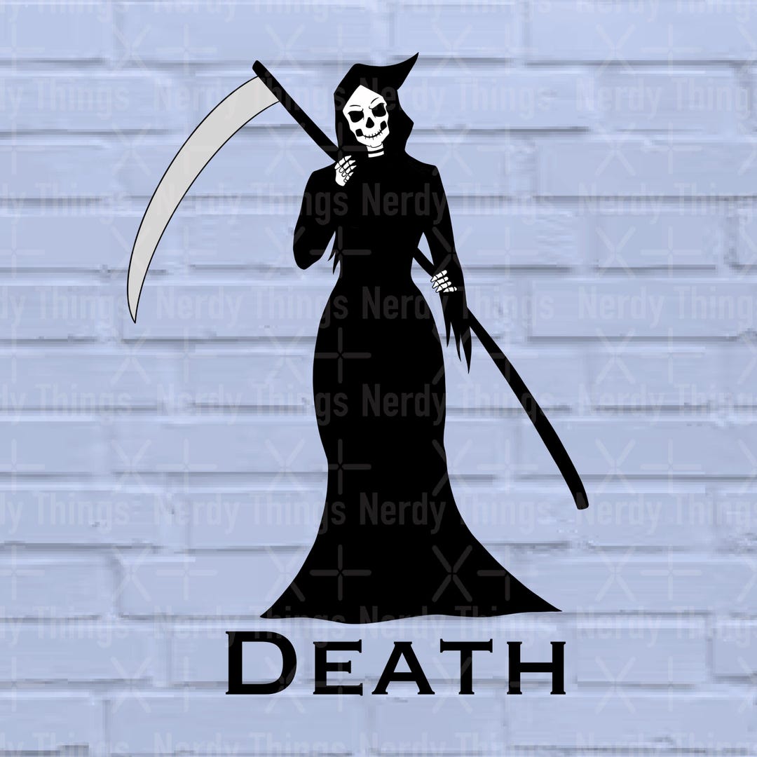 Grim Reaper Death Art Png Drawing Digital - Etsy