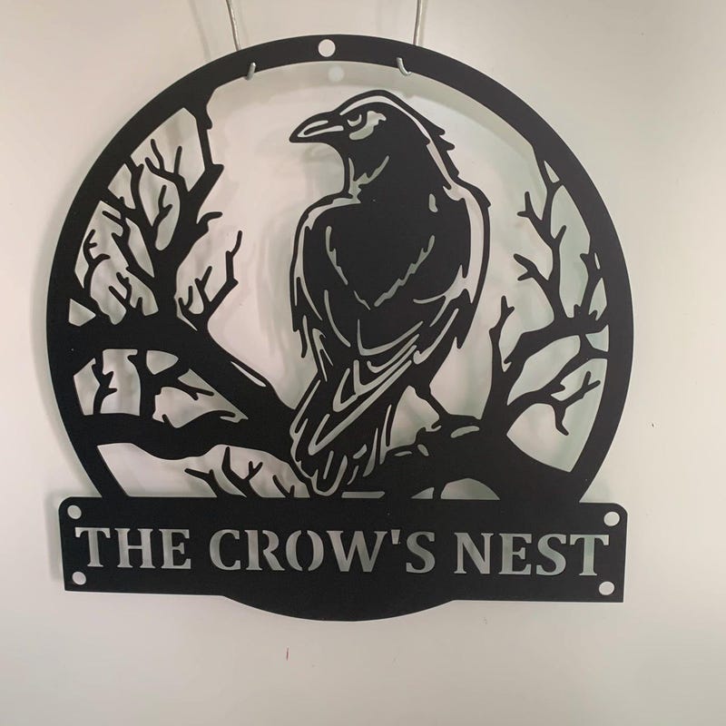 Metal Raven - Etsy