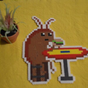 Perler Bead Creations Spongebob Cockroach Burger - Etsy