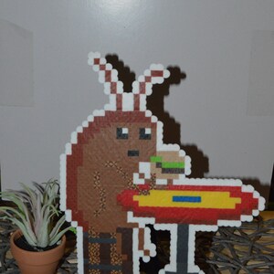 Perler Bead Creations Spongebob Cockroach Burger - Etsy