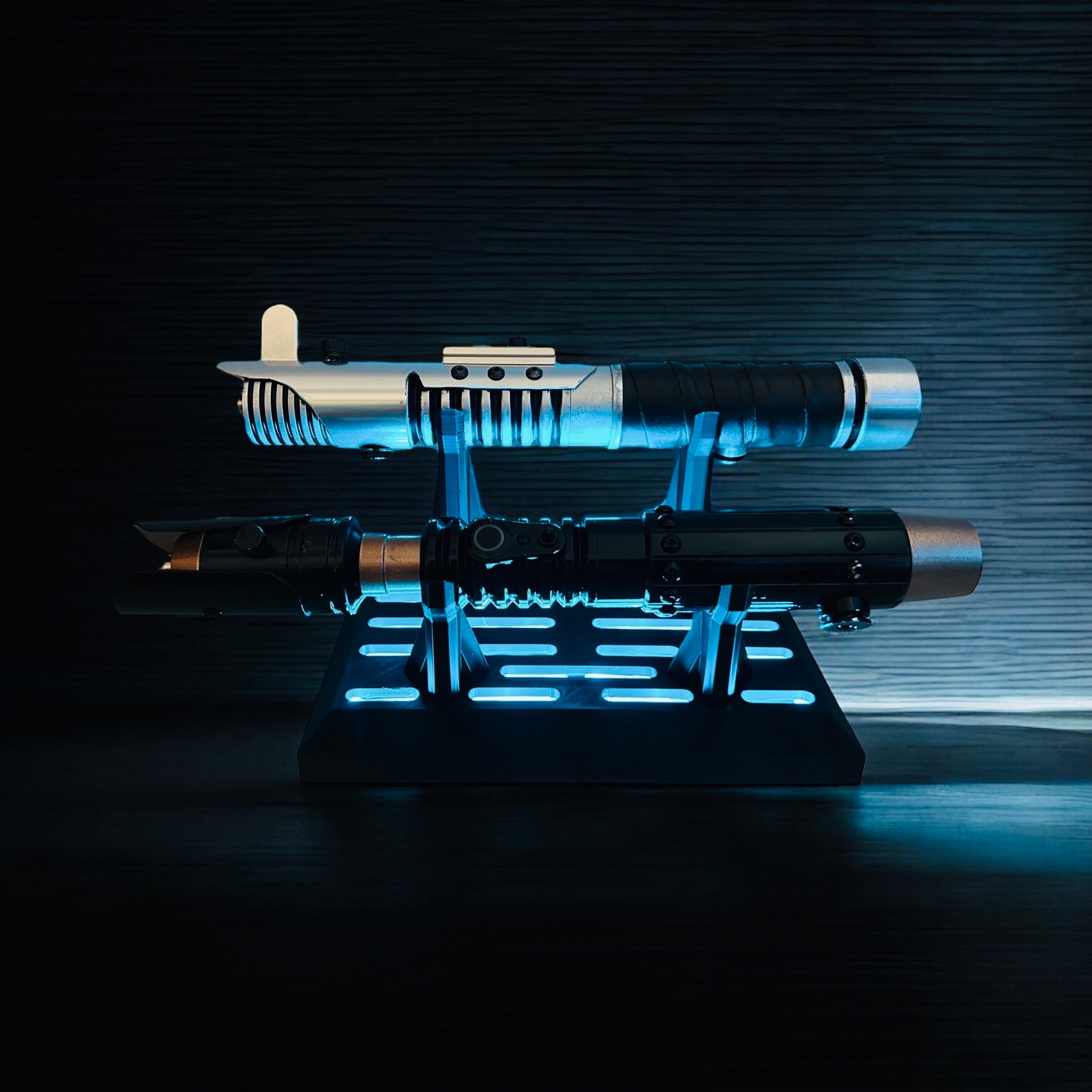 Double LED Lightsaber - Sword Display Stand (horizontal) - Etsy