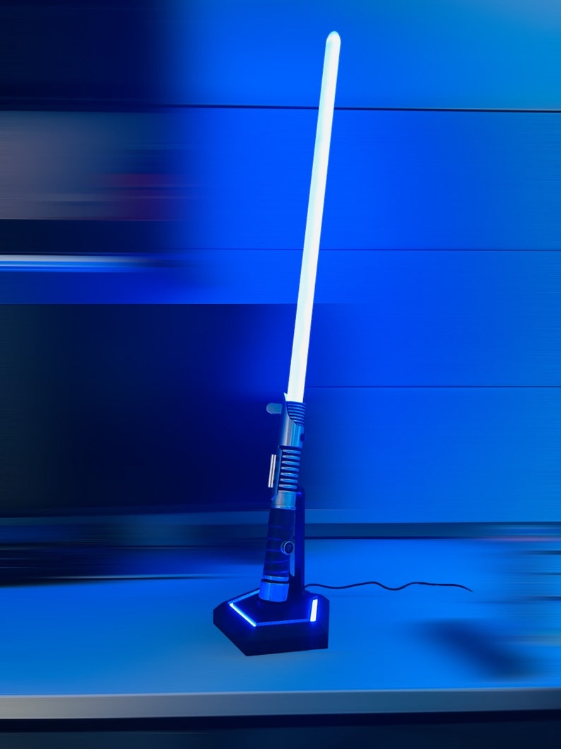 LED Lightsaber Display Stand Vertical lightsaber Hilt NOT INCLUDED - Etsy