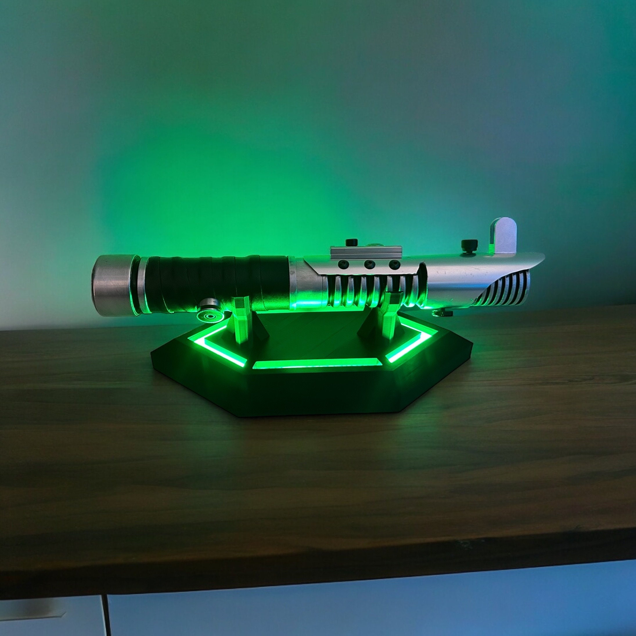 LED Lightsaber Display Stand - Horizontal (lightsaber Hilt NOT INCLUDED ...