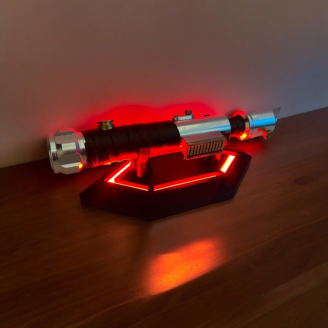 LED Lightsaber Display Stand - Horizontal (lightsaber Hilt NOT INCLUDED ...