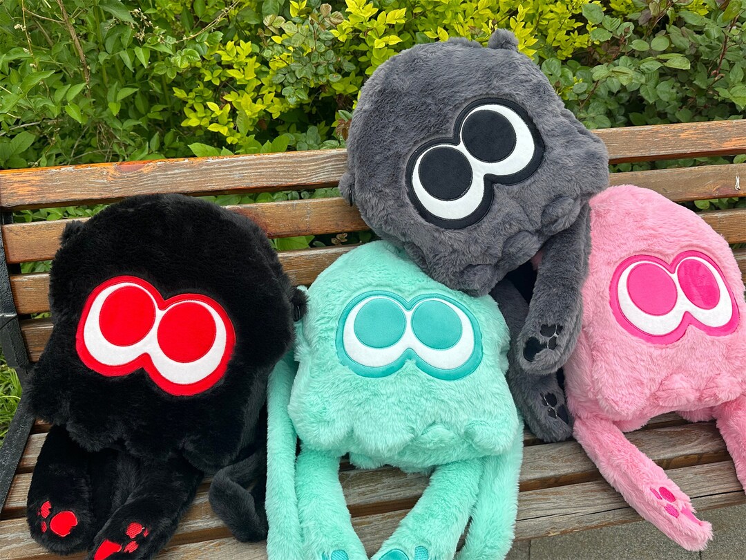 Splatoon Plush Bag – Splatoon Style Plush | Splatoon 3 Inkling Plush ...