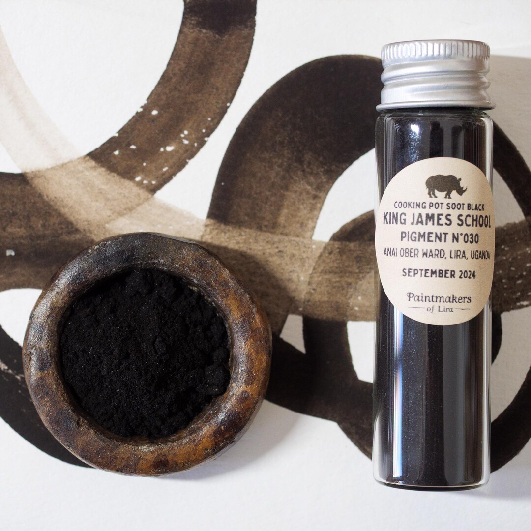King James School Soot Black Pigment | Ugandan Handmade, Non-toxic - Etsy