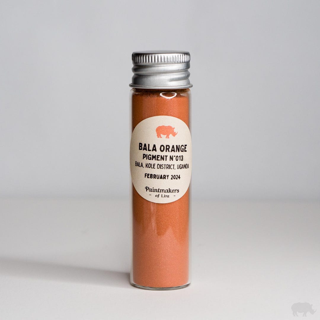 Bala Orange | Ugandan Handmade Natural Earth Pigment | Organic Eco ...